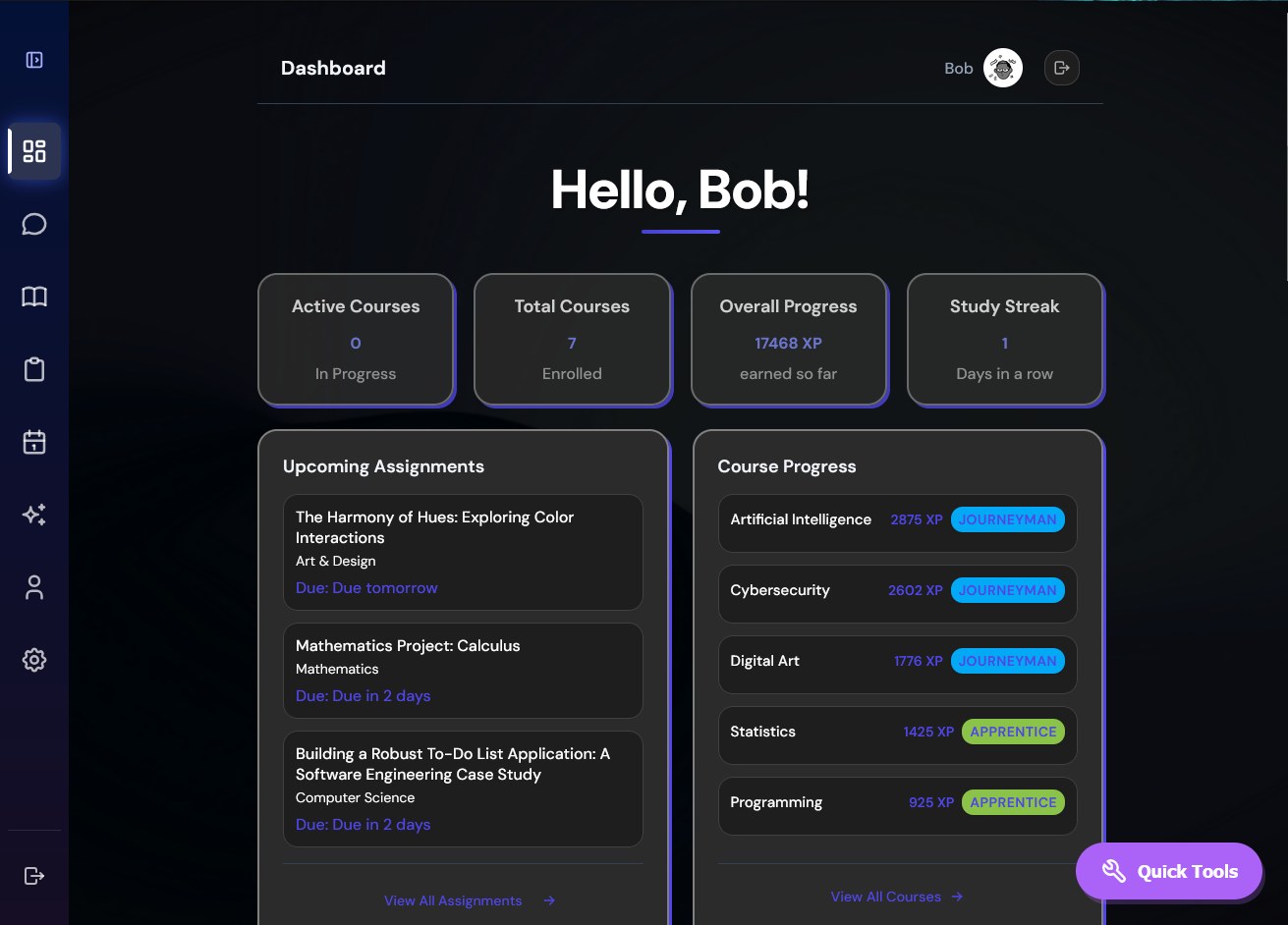 AdaptIQ - Your personal Learning platform